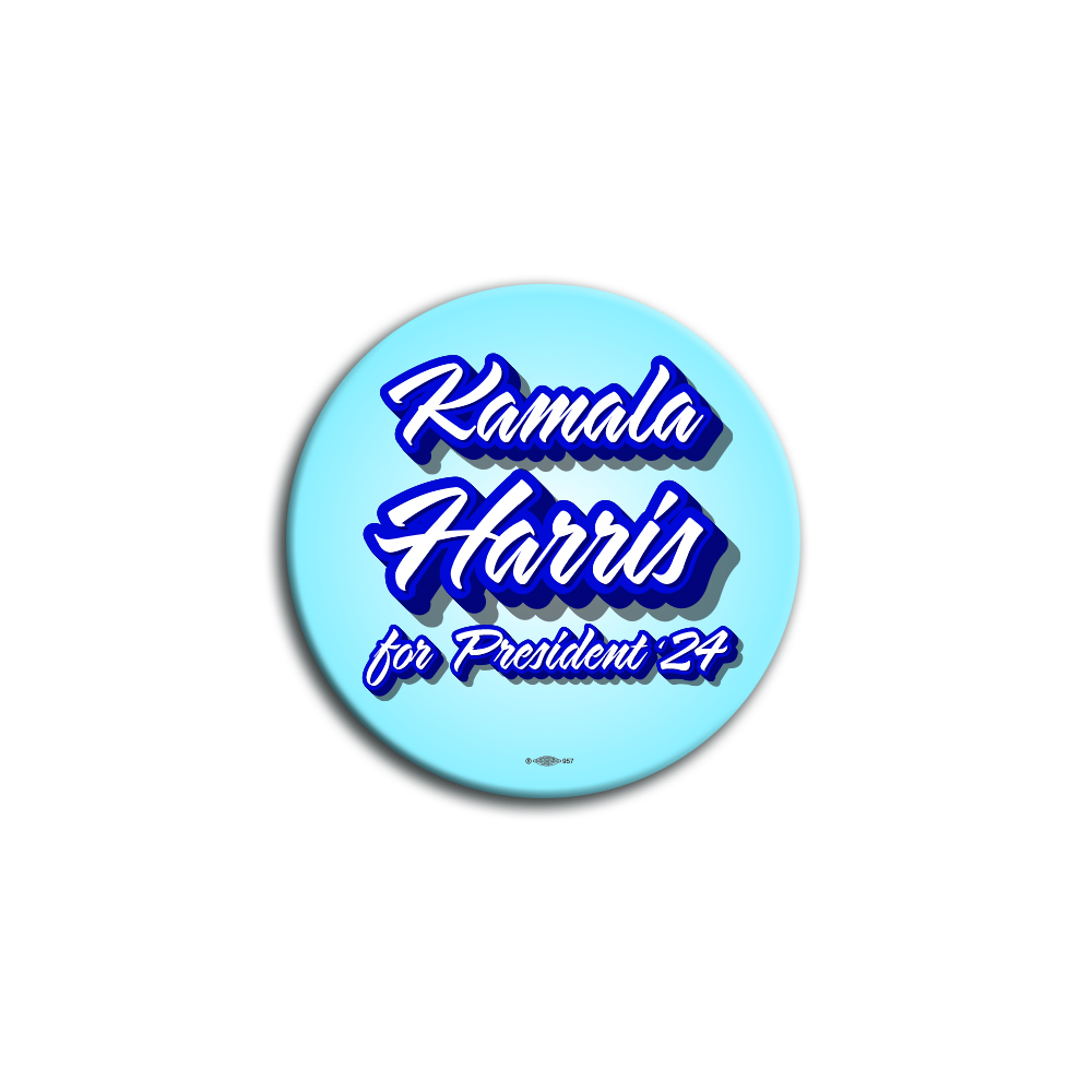 Harris Light Blue Text 2.25 Inch Button - #62765_BT_Harris Light Blue ...